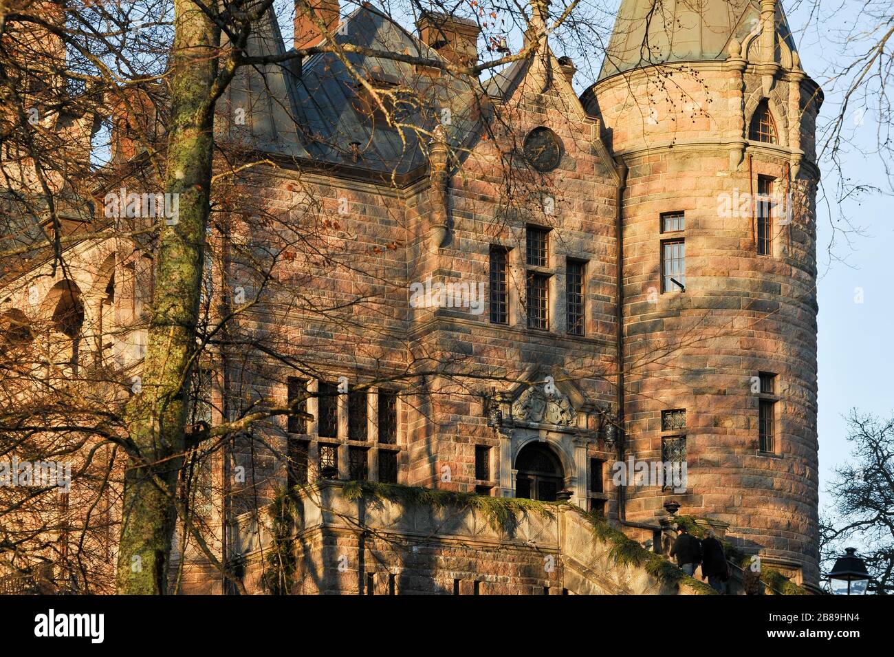 Teleborgs slott (Teleborg castle) built in 1897-1900 in National ...