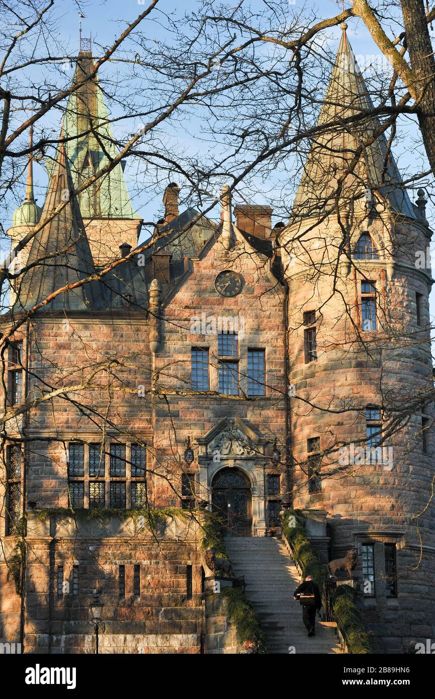 Teleborgs slott (Teleborg castle) built in 1897-1900 in National ...
