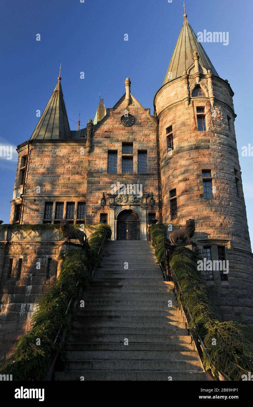 Teleborgs slott (Teleborg castle) built in 1897-1900 in National ...
