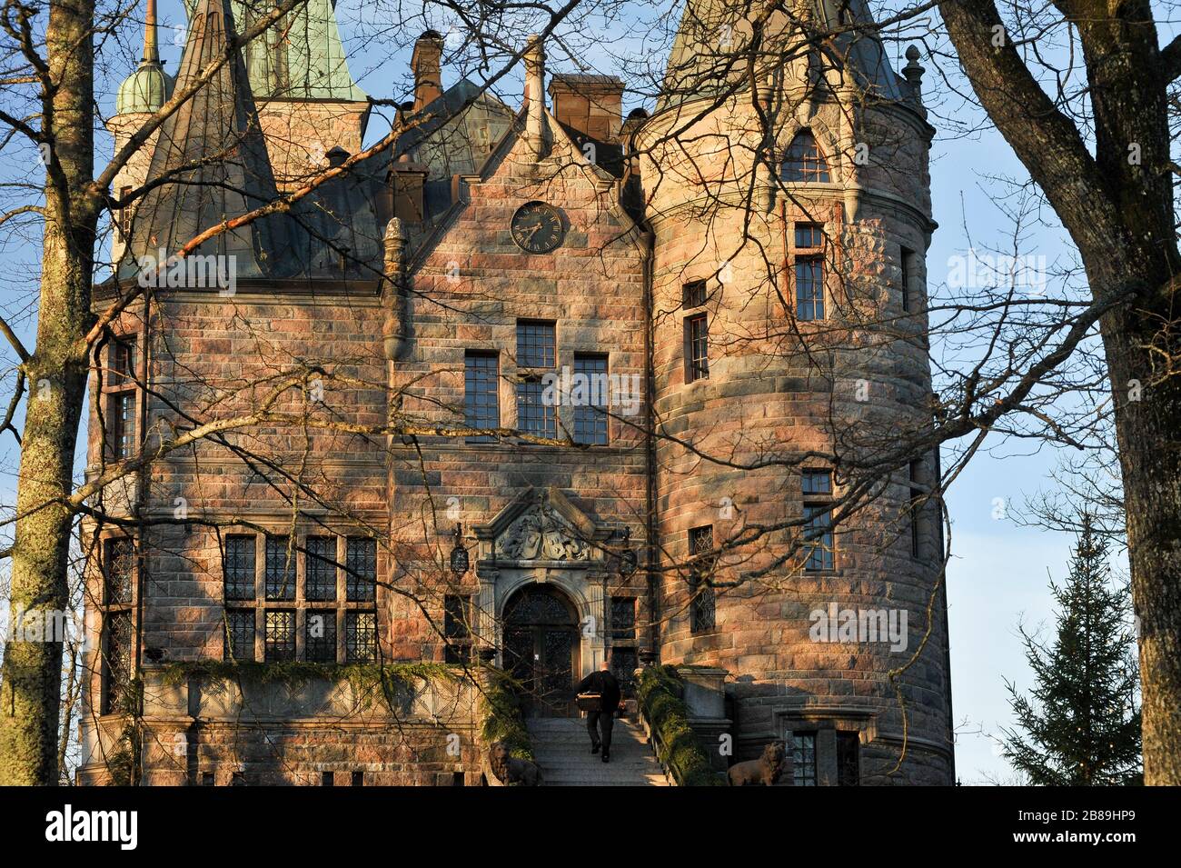Teleborgs slott (Teleborg castle) built in 1897-1900 in National ...