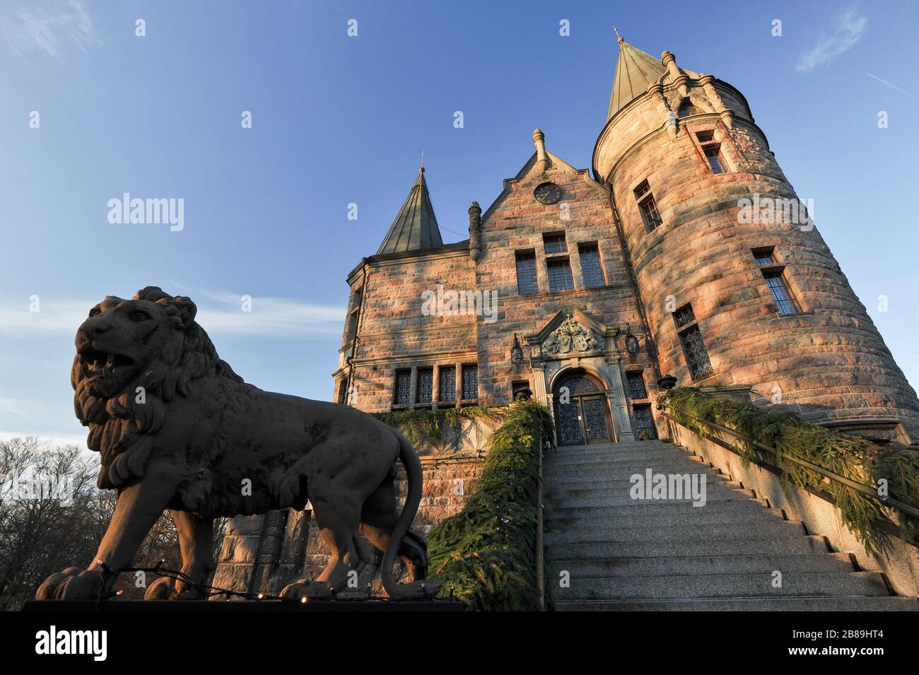 Teleborgs slott (Teleborg castle) built in 1897-1900 in National ...