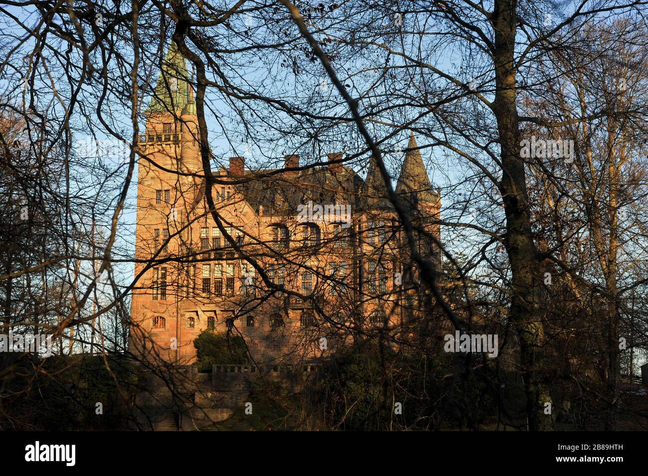 Teleborgs slott (Teleborg castle) built in 1897-1900 in National ...