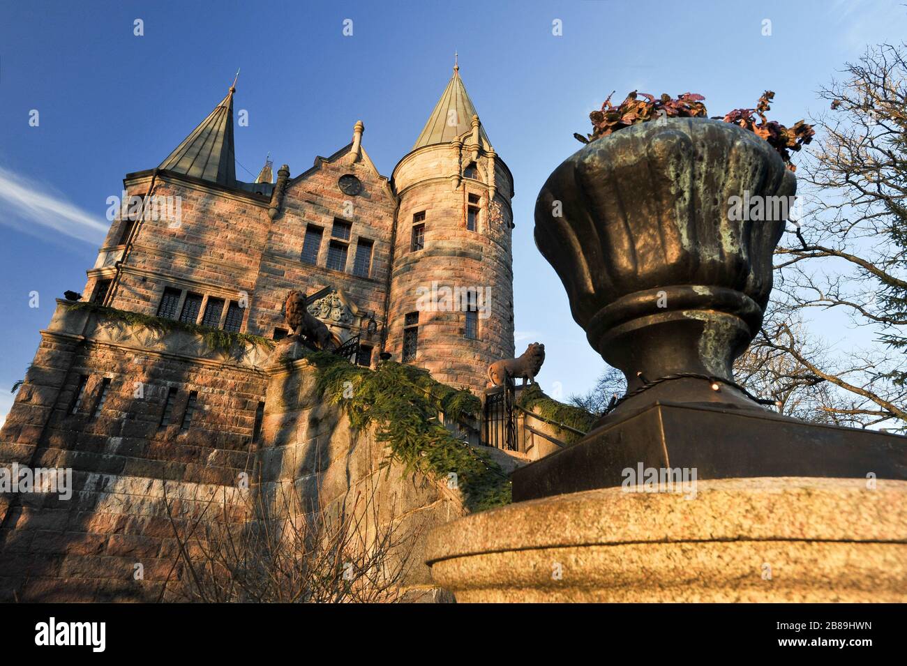 Teleborgs slott (Teleborg castle) built in 1897-1900 in National ...