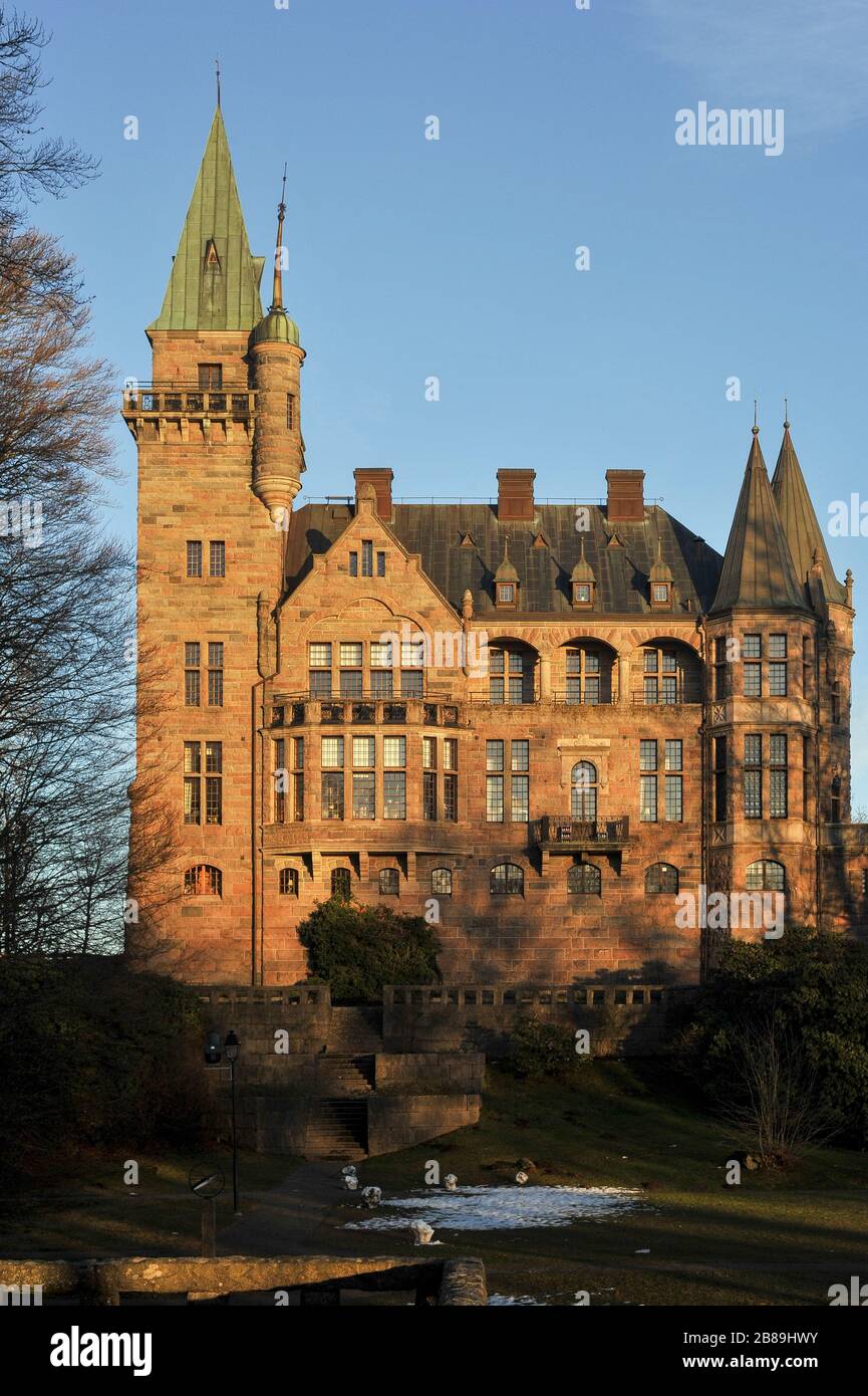Teleborgs slott (Teleborg castle) built in 1897-1900 in National ...