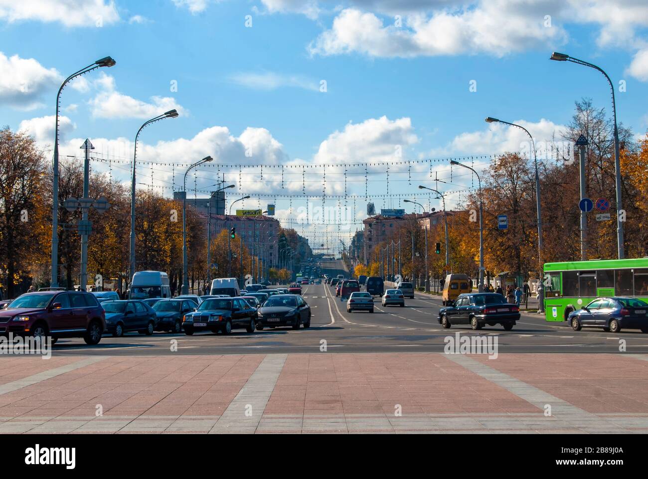 Belarus roads hi-res stock photography and images - Alamy