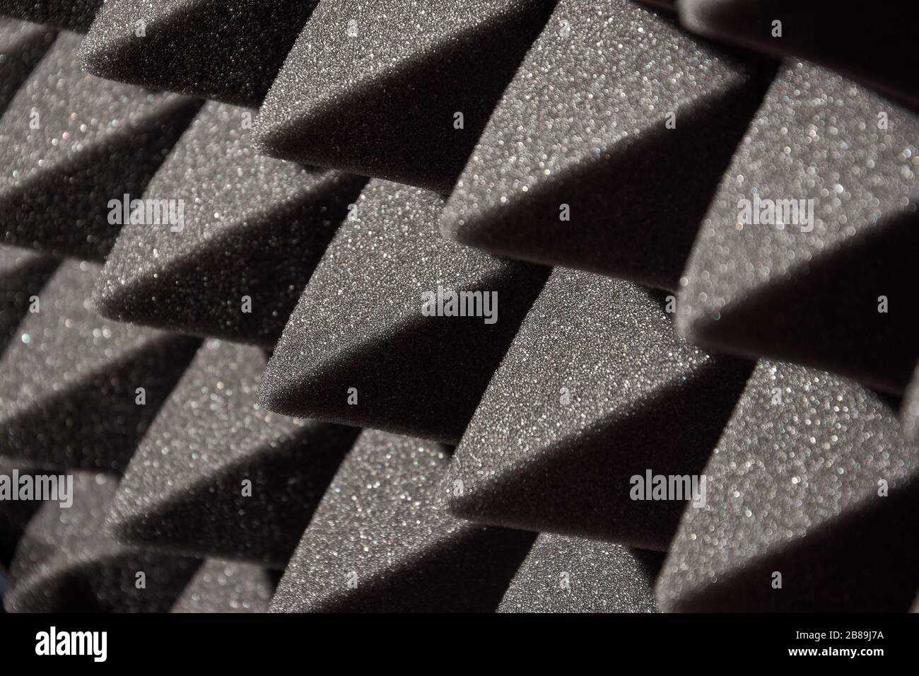 black studio graphite sound insulation, texture Stock Photo - Alamy