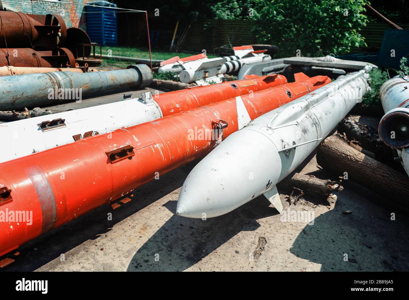 Soviet supersonic air-launched long-range cruise missile of the K-26 aviation missile system ...