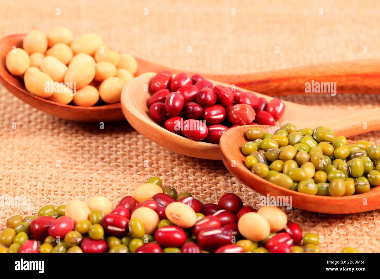 collection of legumes, A close-up Stock Photo - Alamy