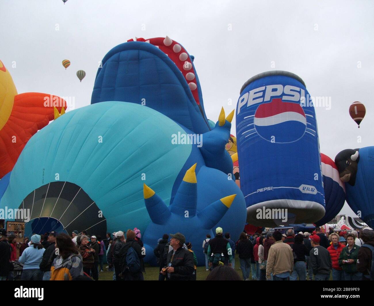 Special shapes balloons at the albuquerque international balloon fiesta ...