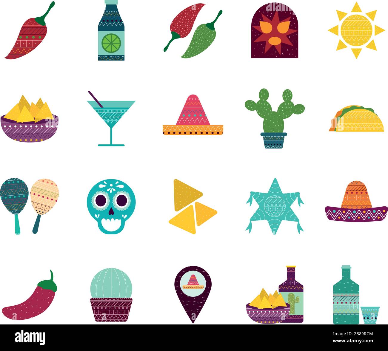 Mexican cactus hat sun Cut Out Stock Images & Pictures - Alamy