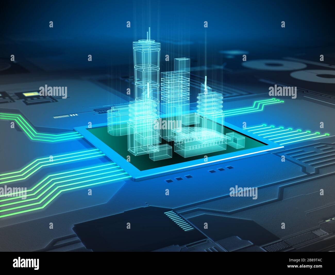 3d Wireframe Building High Resolution Stock Photography and Images - Alamy