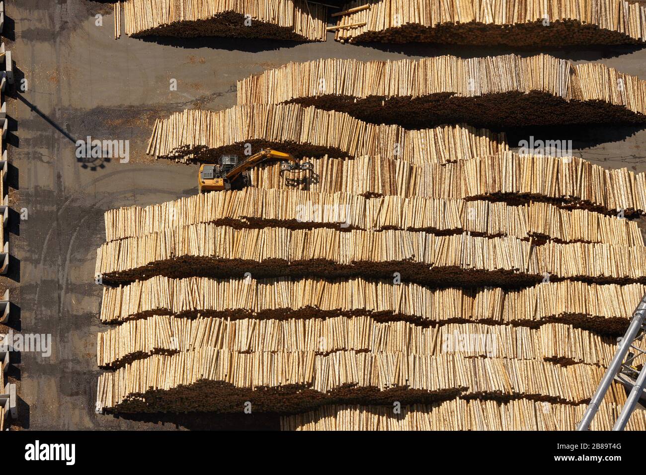 , particleboard plant, sawmill and laminate plant of the Egger Group in ...