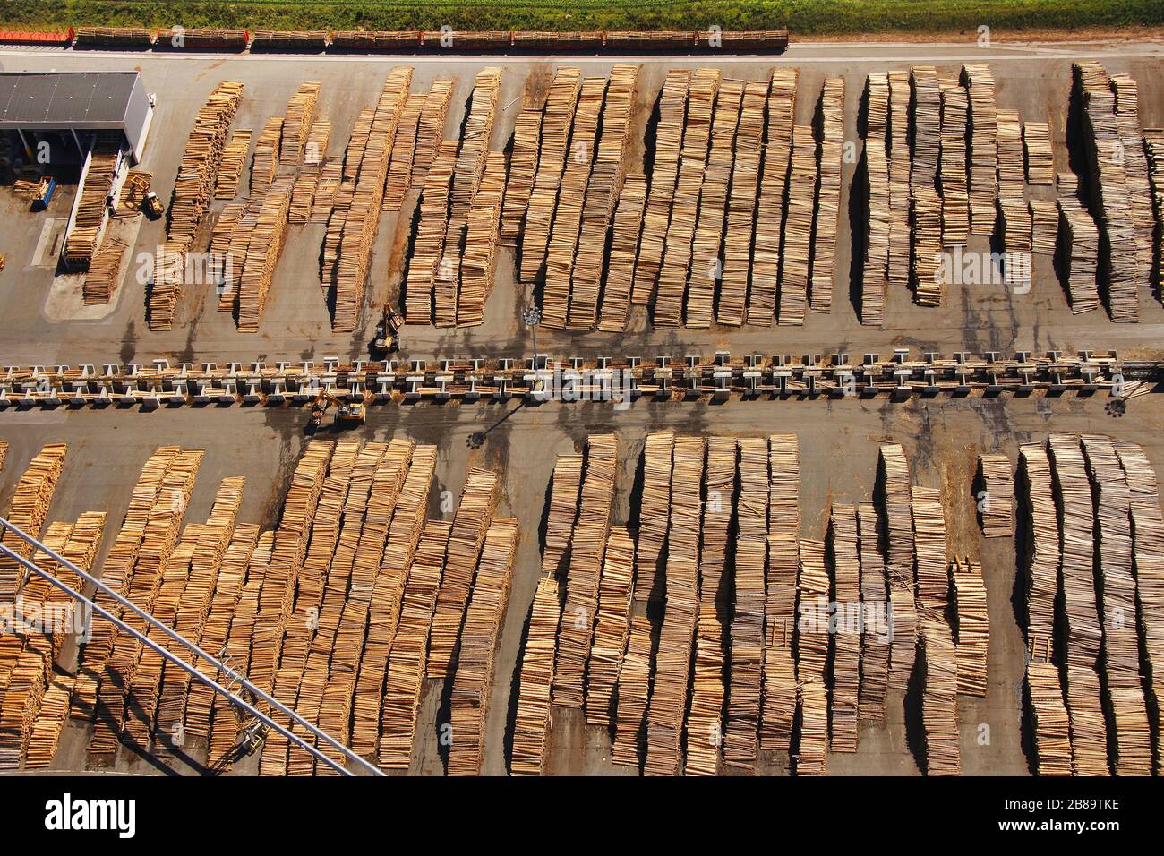 , particleboard plant, sawmill and laminate plant of the Egger Group in ...