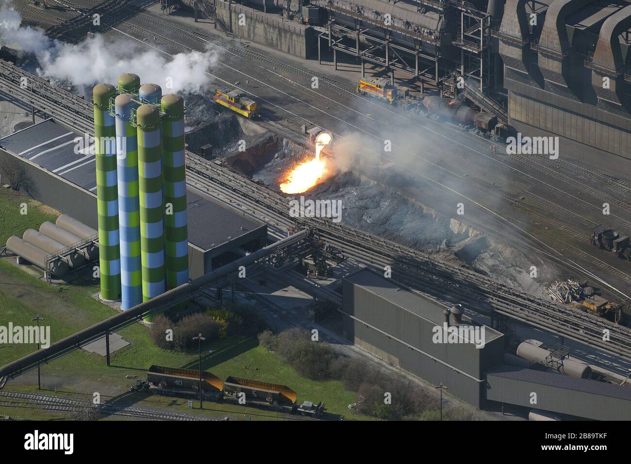 Steel slag hi-res stock photography and images - Alamy