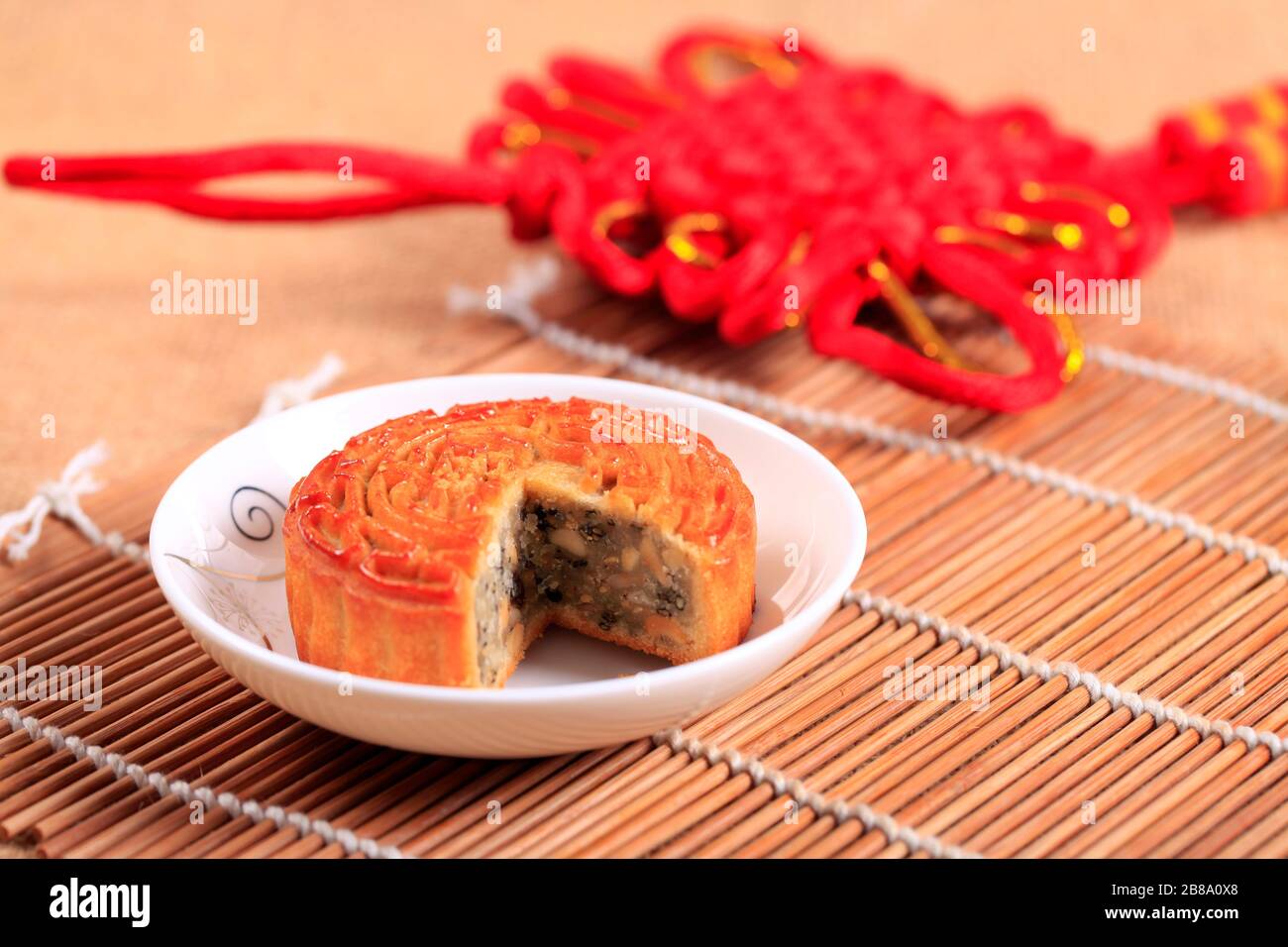 Delicious moon cake mooncake hi-res stock photography and images - Alamy