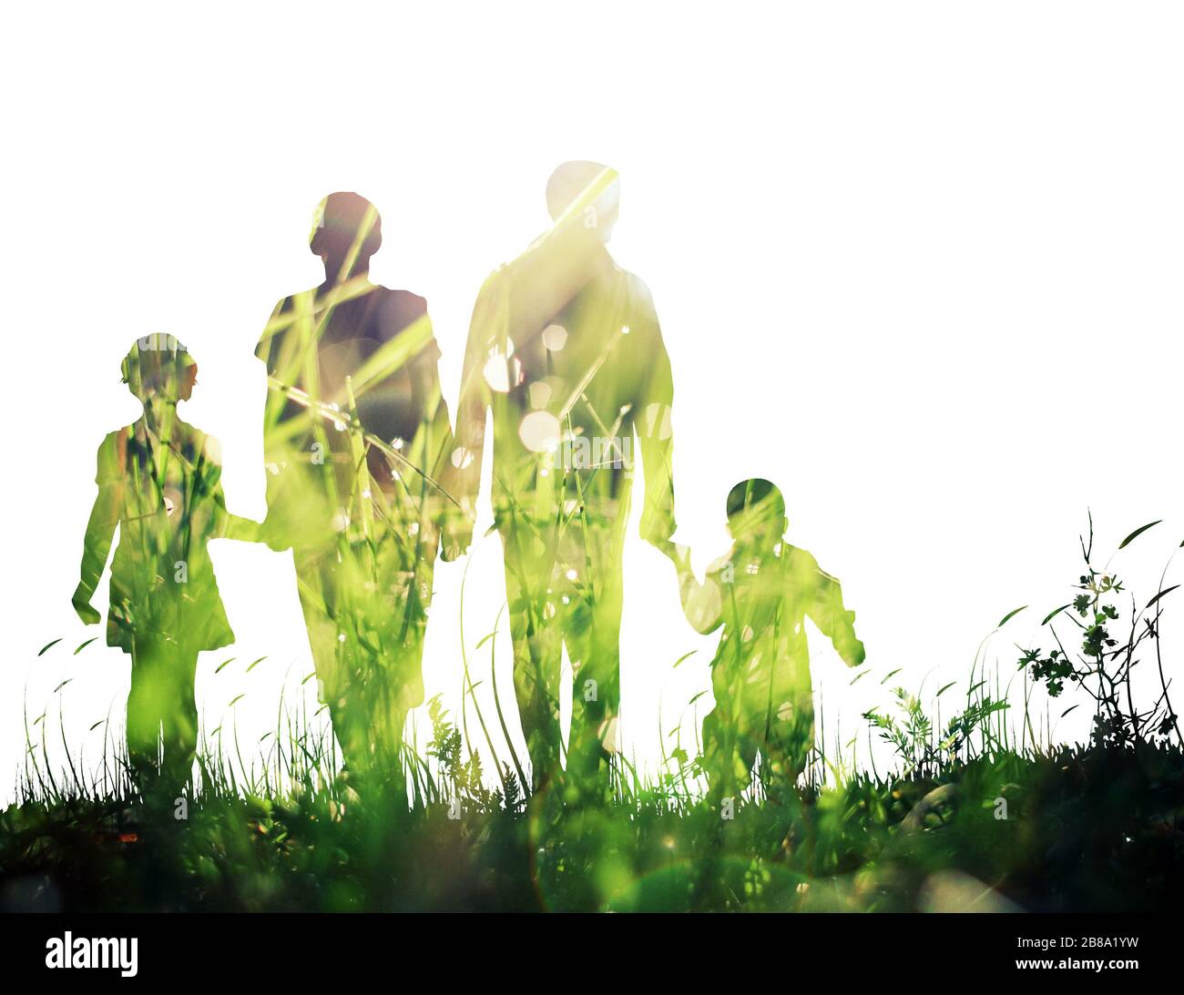 Environmental friendly concept of family activities Stock Photo - Alamy
