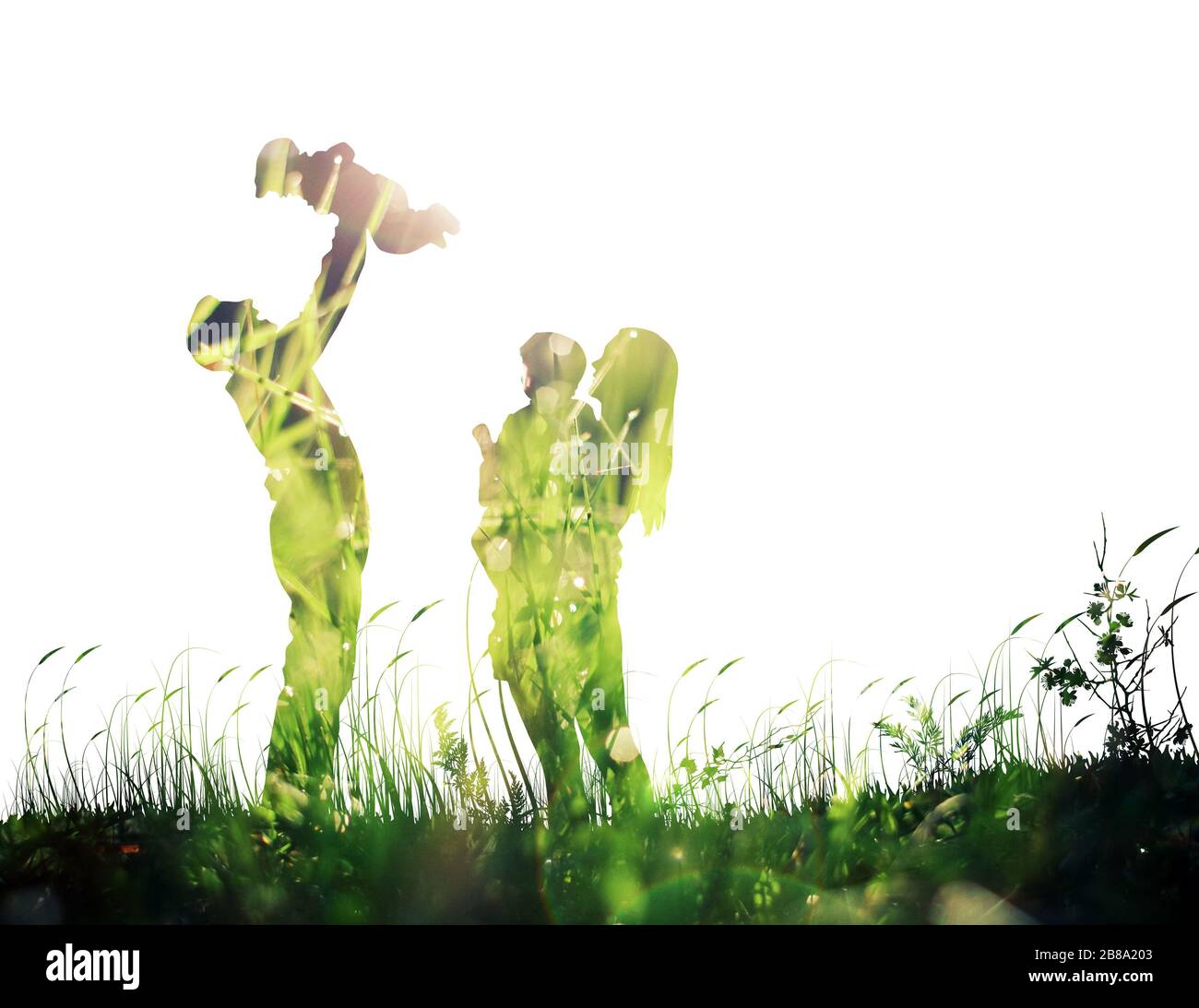 Environmental friendly concept of family activities Stock Photo - Alamy