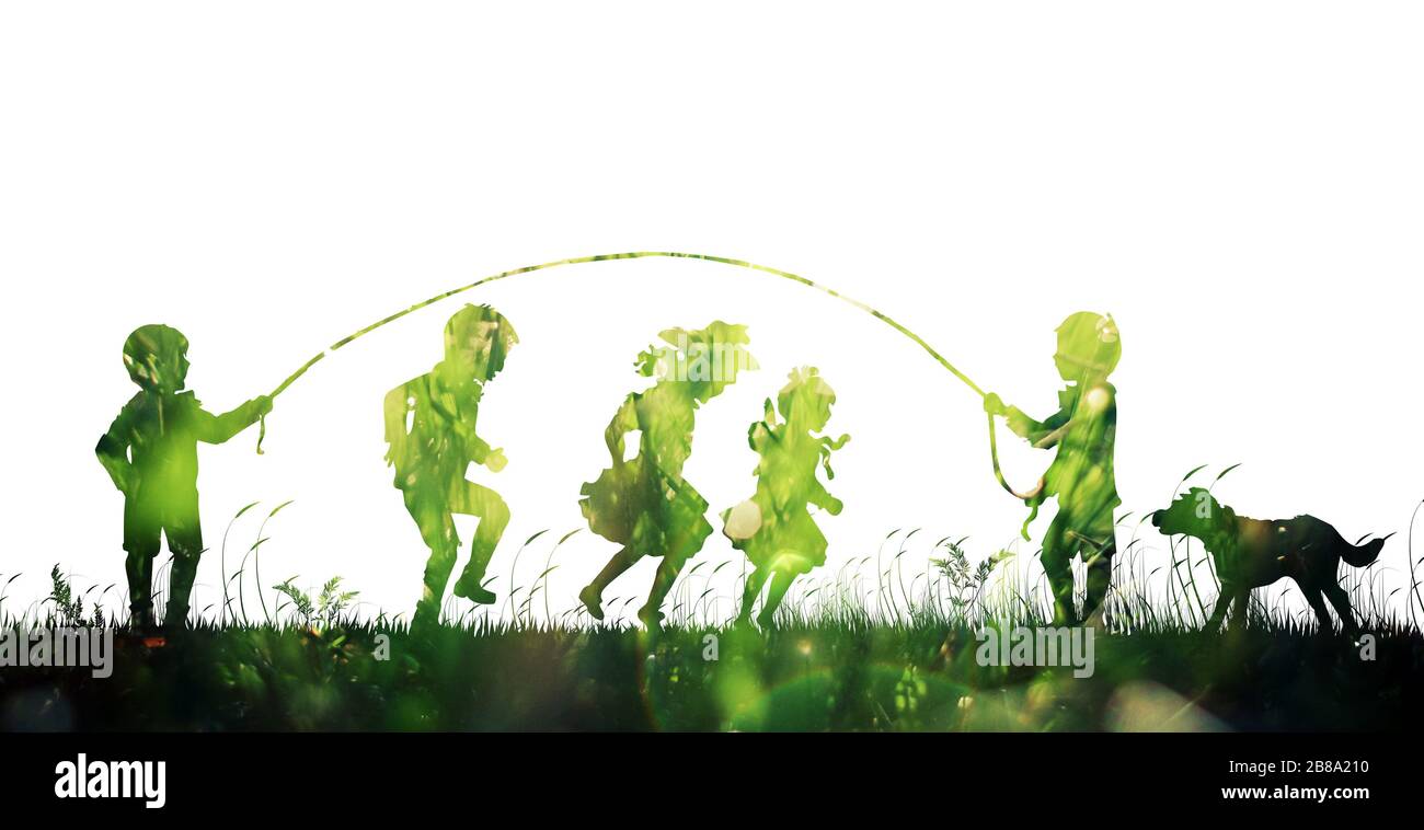Environmental friendly concept of family activities Stock Photo - Alamy
