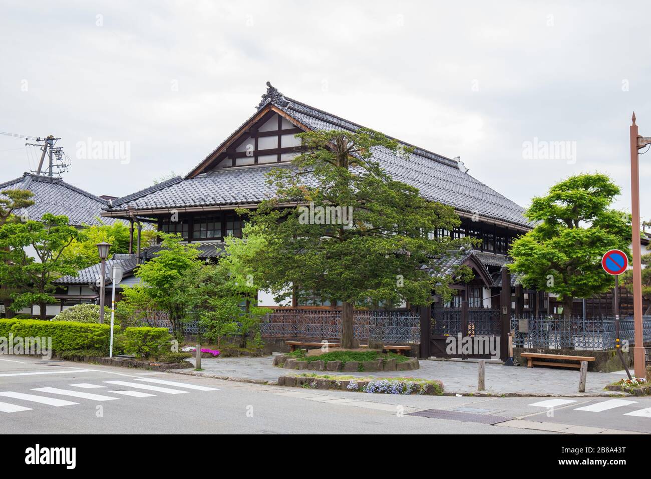 A large traditional Edo period house located in Takayama, Japan Stock ...