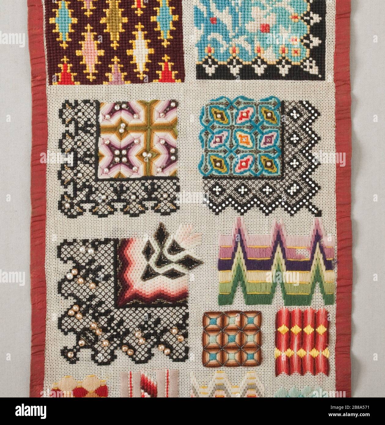 Linen sampler hi-res stock photography and images - Alamy