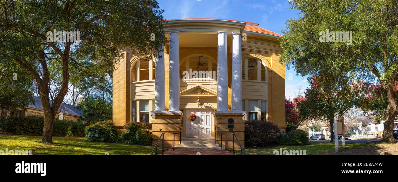 Old historic library in Jefferson, Texas, United States of America ...