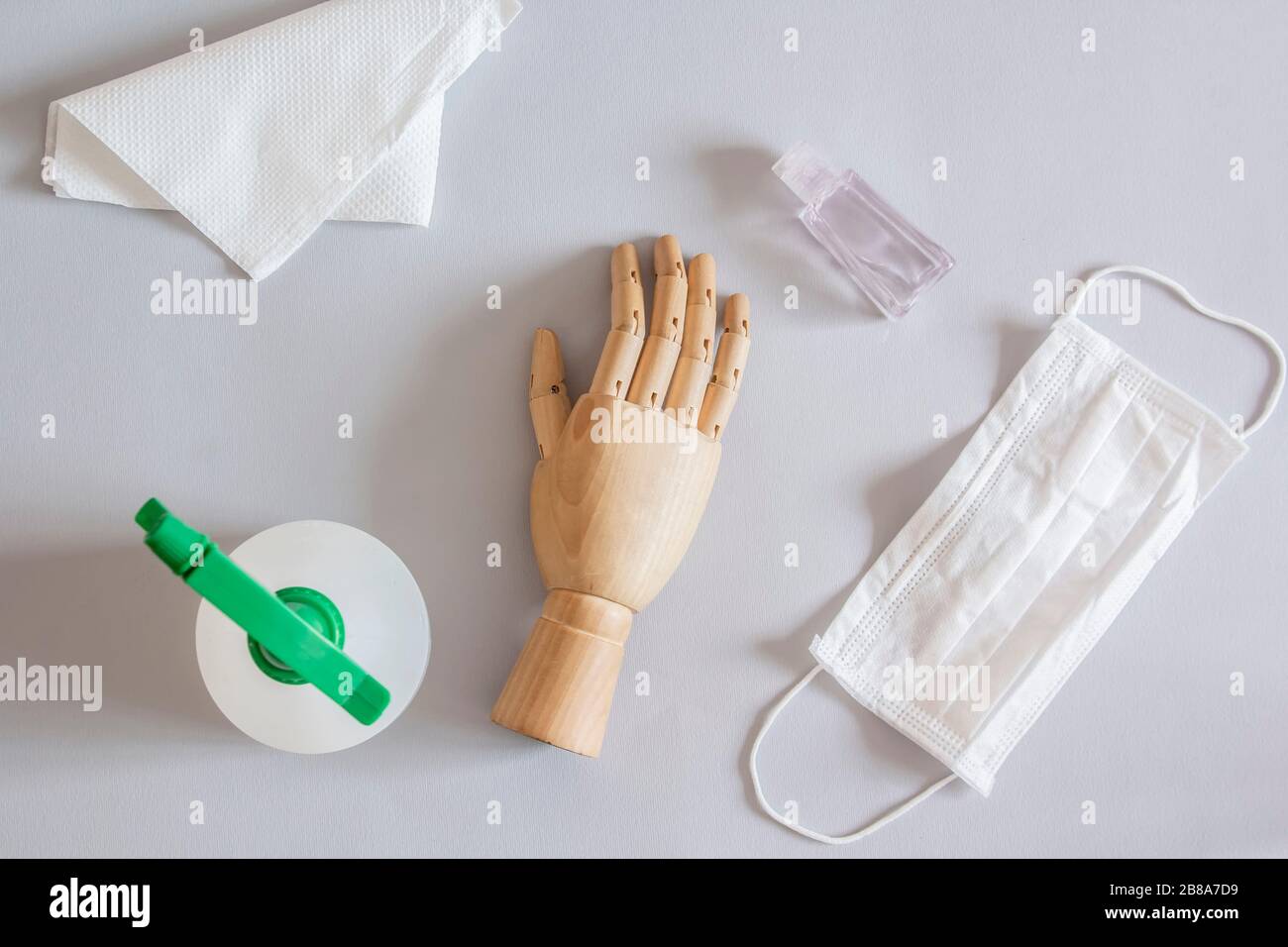 Virus prevention and treatment: wearing masks, hand disinfection ...