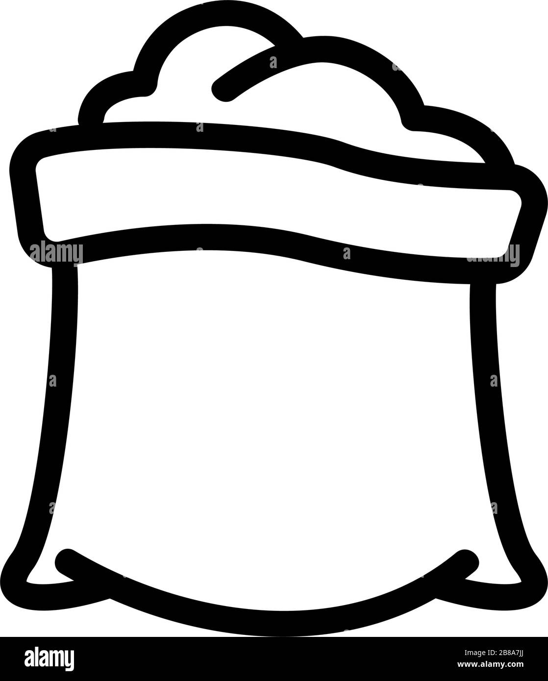compost bag icon vector outline illustration Stock Vector Image & Art ...
