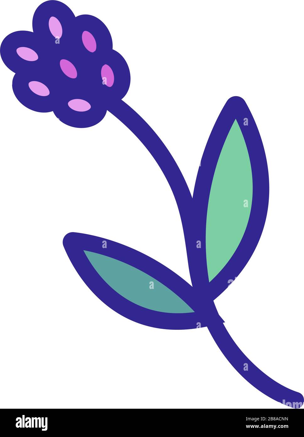 rare plant icon vector outline illustration Stock Vector Image & Art ...