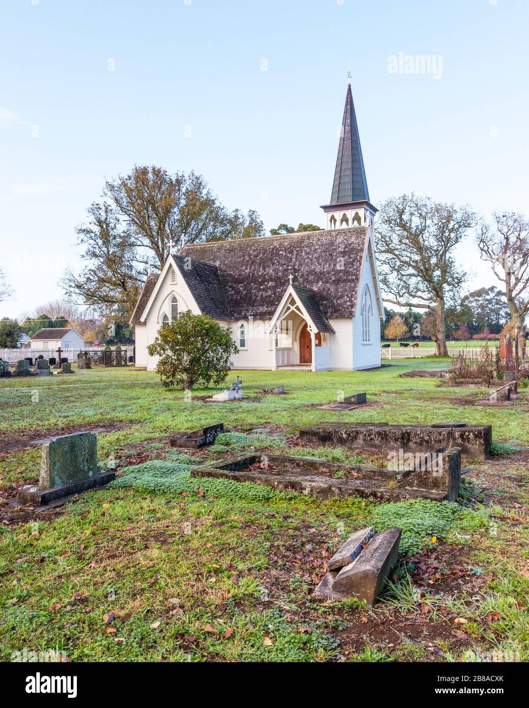 Holy Trinity Church at Pakaraka is one of New Zealand's oldest and most ...