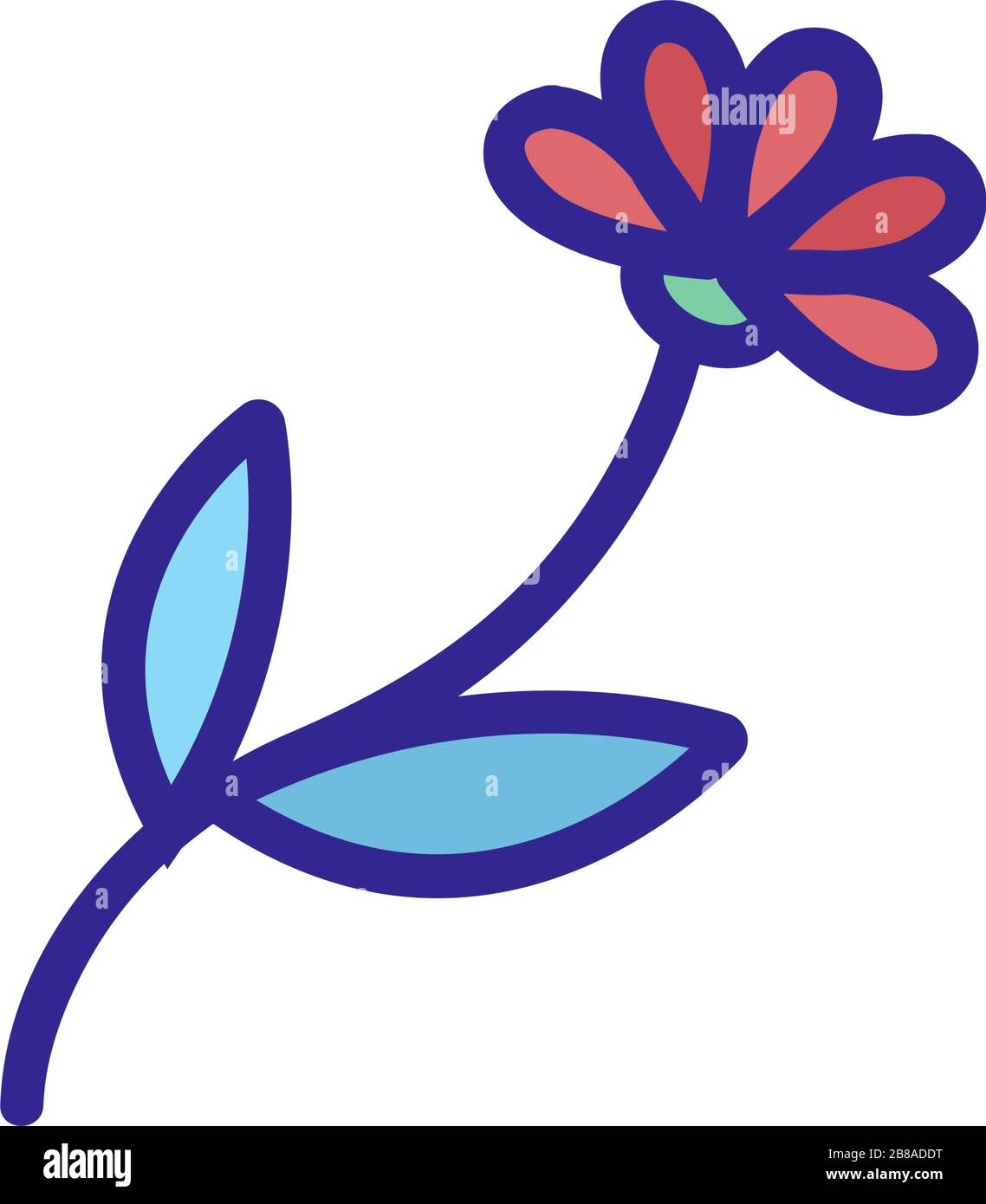 weed icon vector outline illustration Stock Vector Image & Art - Alamy