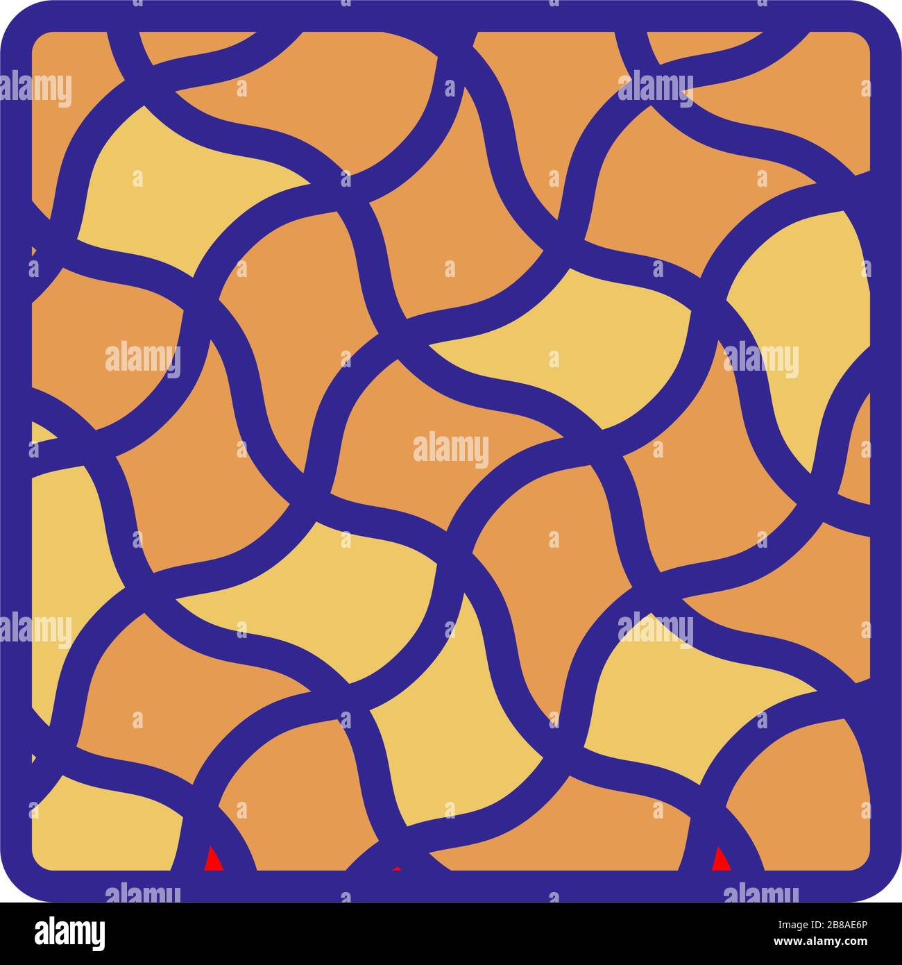 tile pattern icon vector outline illustration Stock Vector Image & Art ...