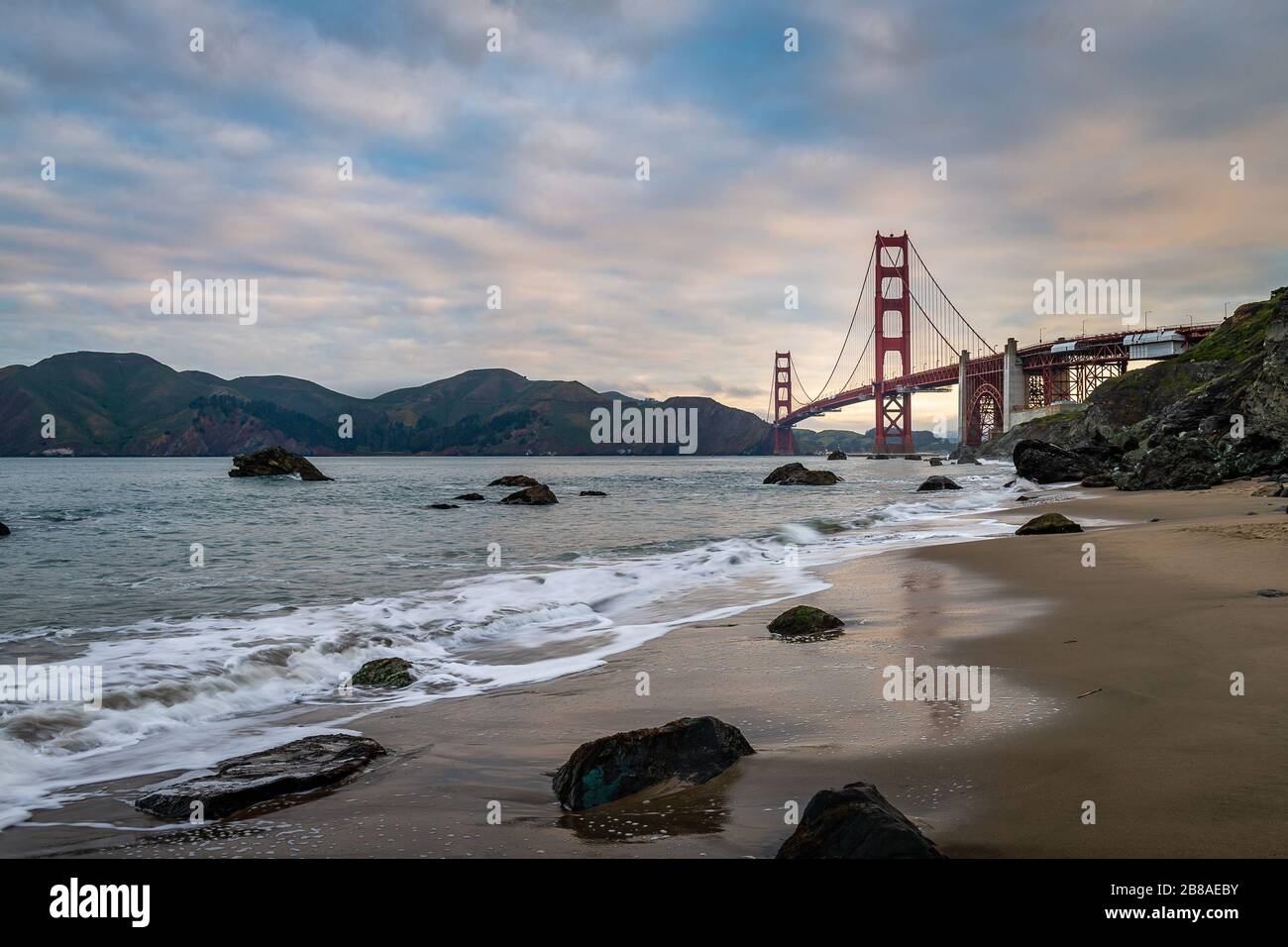 Daybreak from Marshall's Beach Stock Photo - Alamy