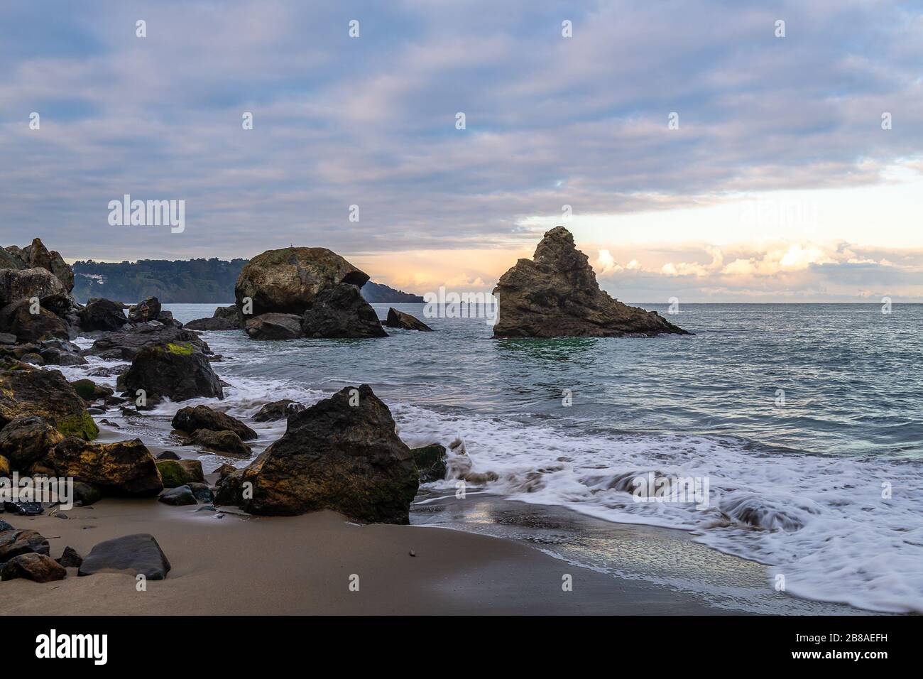 Daybreak from Marshall's Beach Stock Photo - Alamy