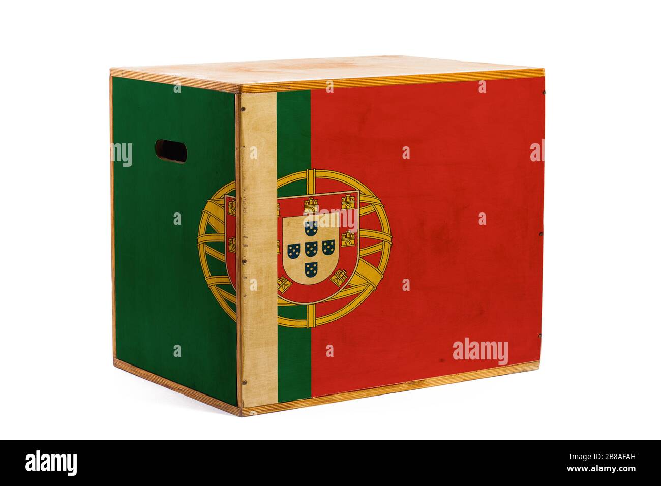A wooden box for reliable shipment of various goods and cargo with the ...