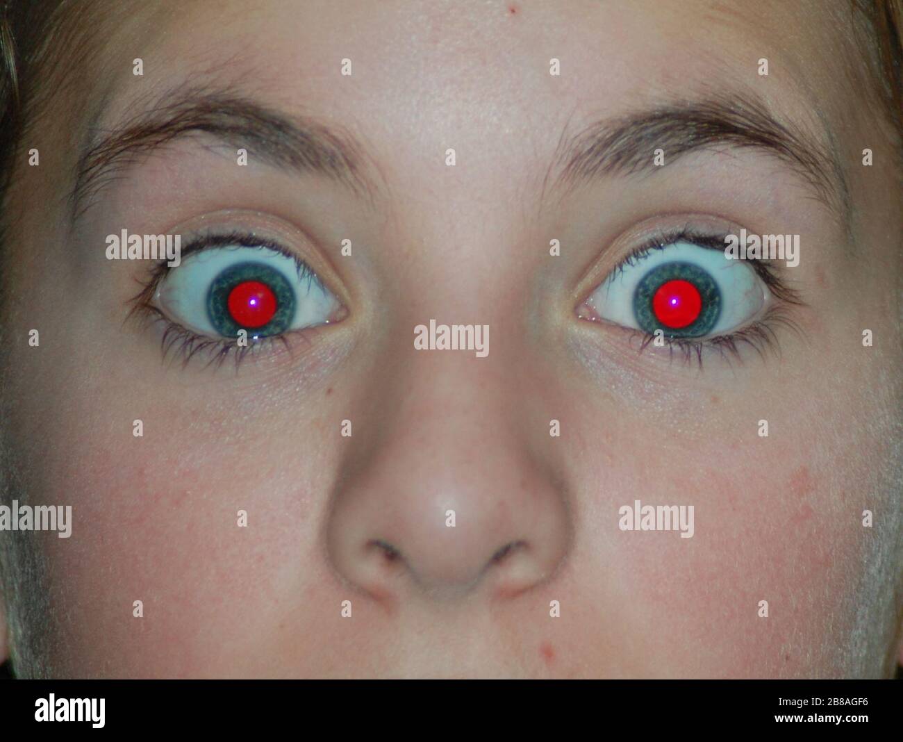 Red eye effect in photography hi-res stock photography and images - Alamy