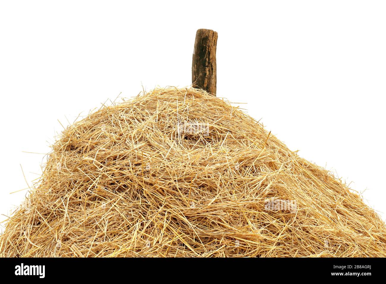 straw, straw heap close-up big, straw mountain, mountain stack hill of ...
