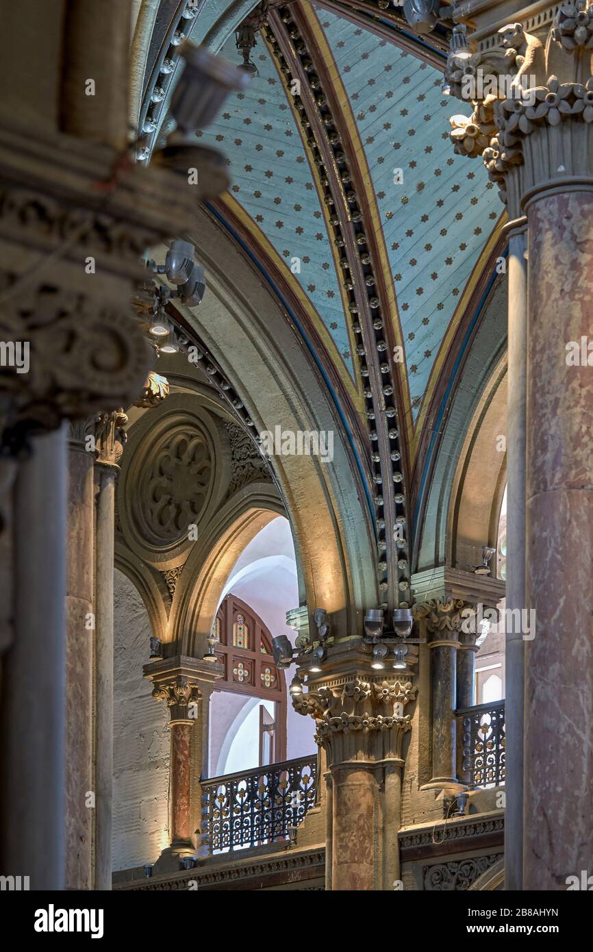 Chhatrapati shivaji terminus interior hi-res stock photography and ...