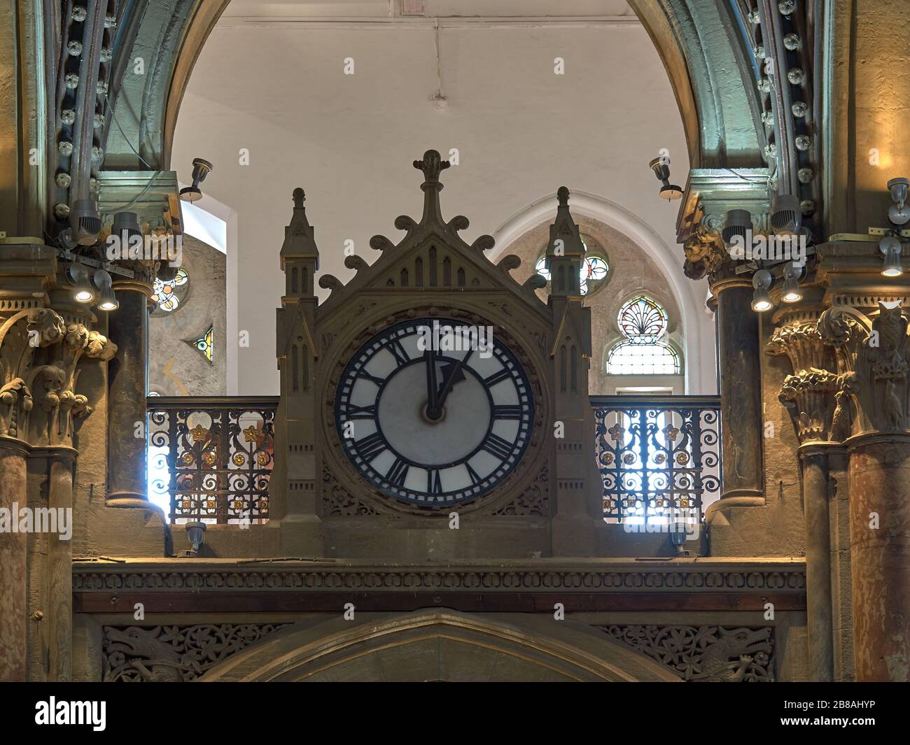 Victoria terminus clock tower hi-res stock photography and images - Alamy