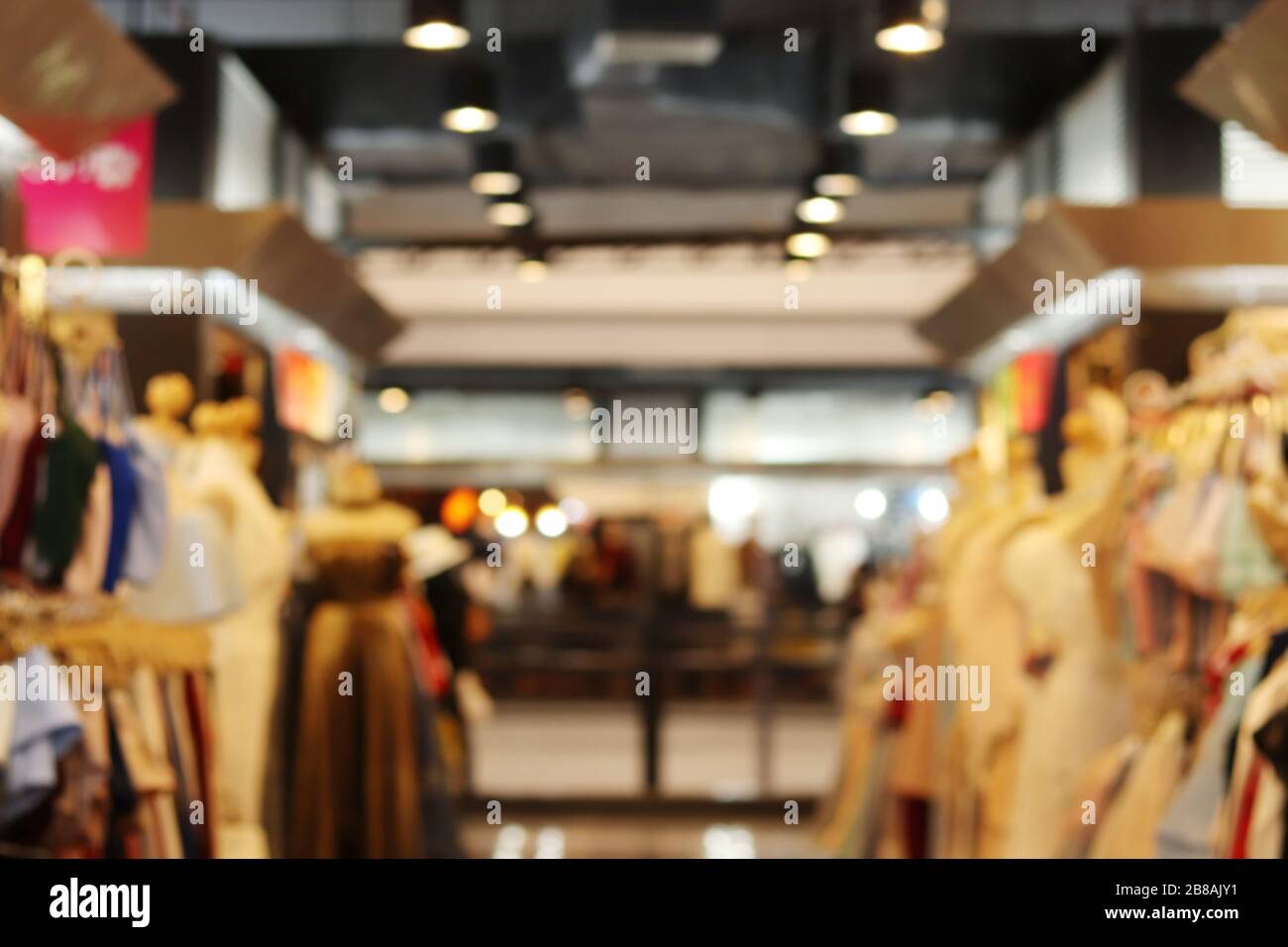 background blur shopping department store, clothing store fashion blur ...