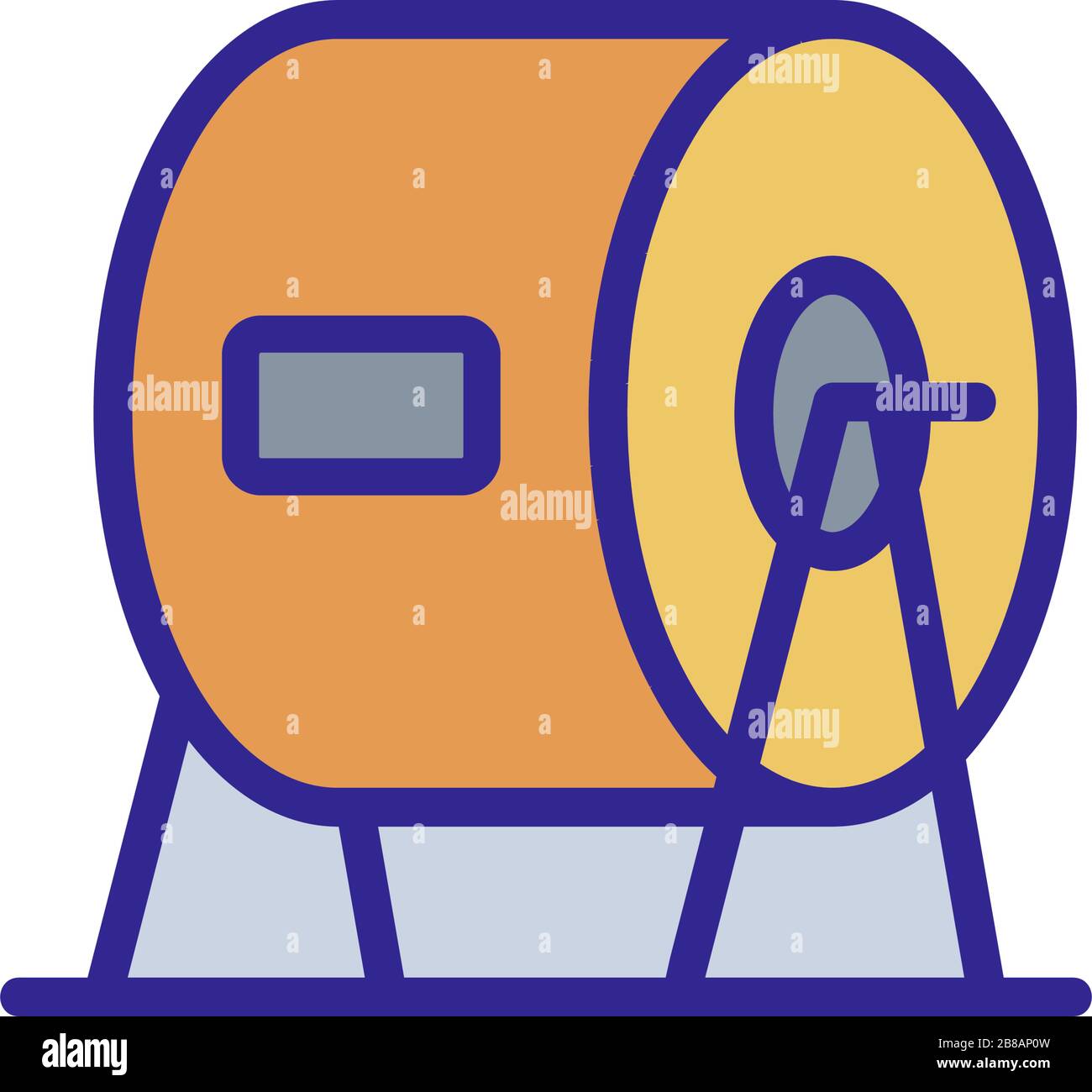 the tanning of the skin icon vector outline illustration Stock Vector ...