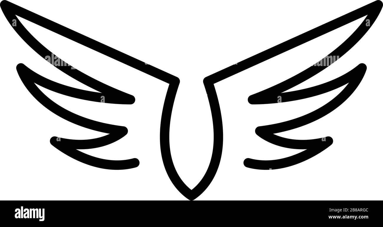 Swan angel wings Cut Out Stock Images & Pictures - Alamy