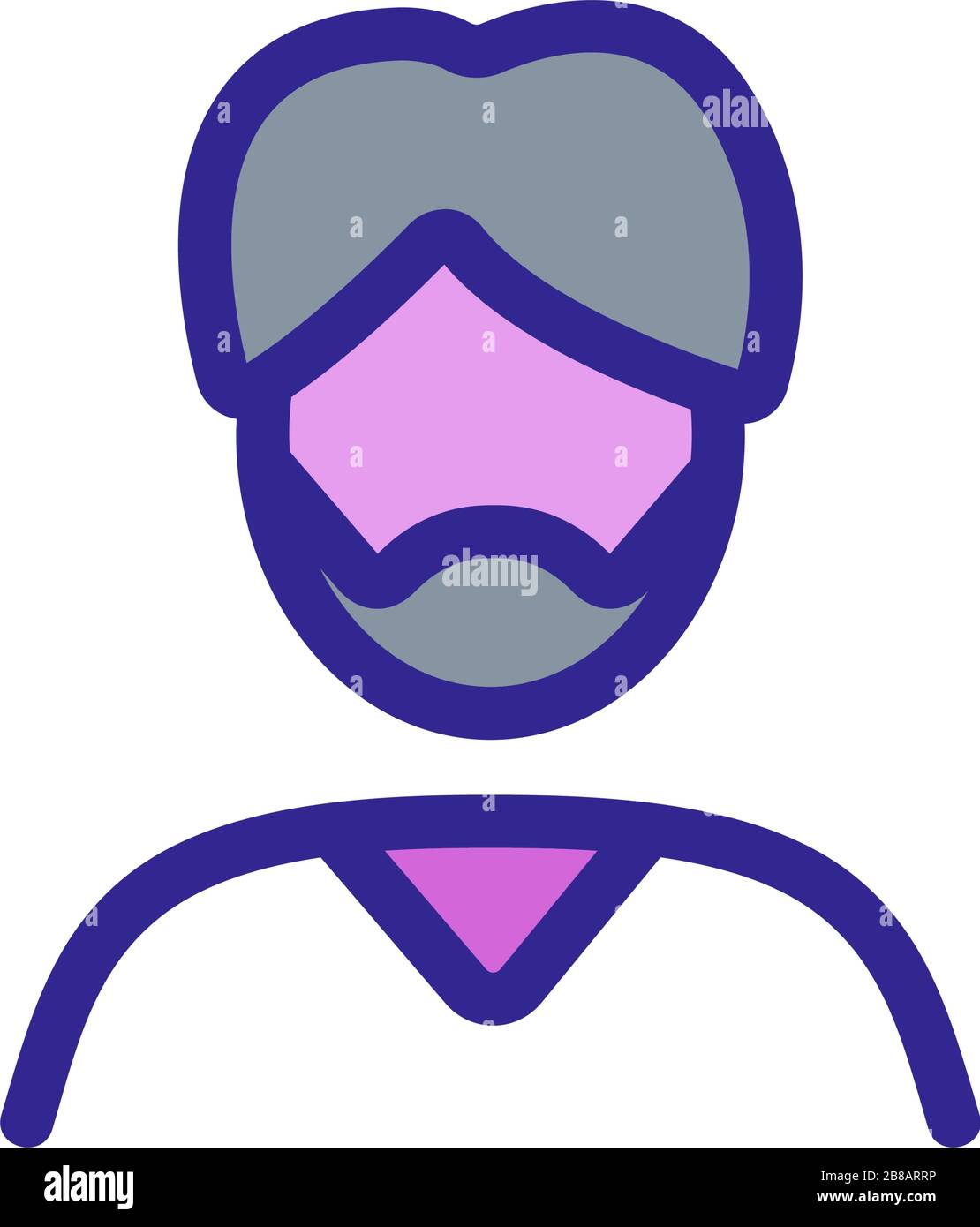 Arab male icon vector outline illustration Stock Vector Image & Art - Alamy