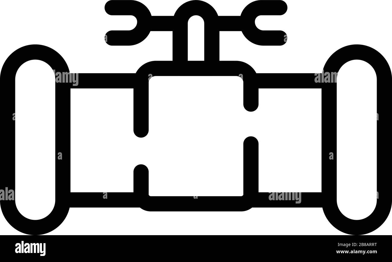 Water tap pipe icon, outline style Stock Vector Image & Art - Alamy