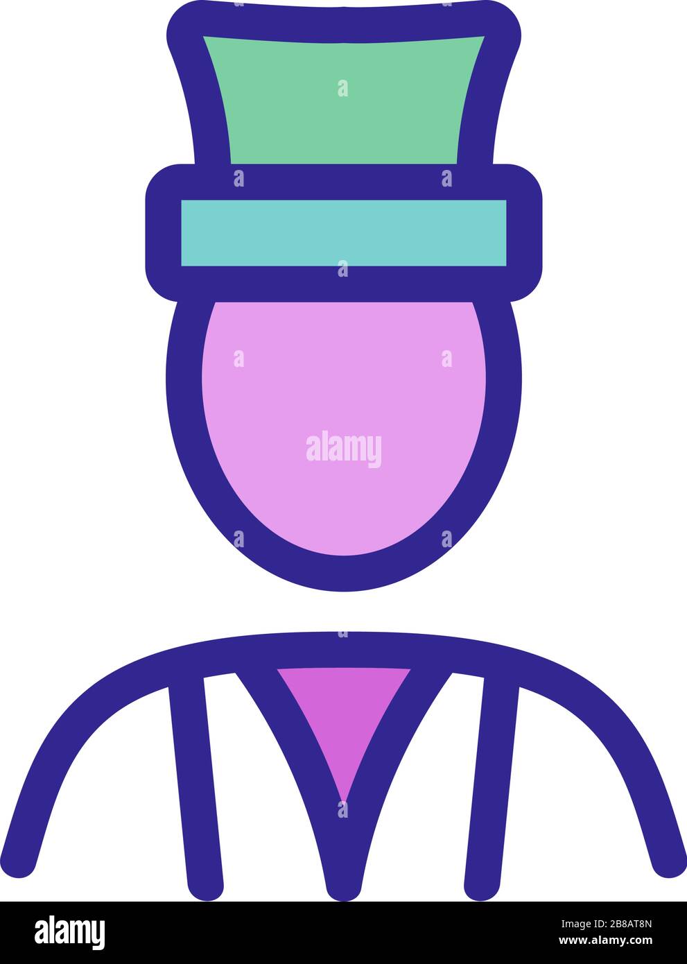 Turkish man icon vector outline illustration Stock Vector Image & Art ...