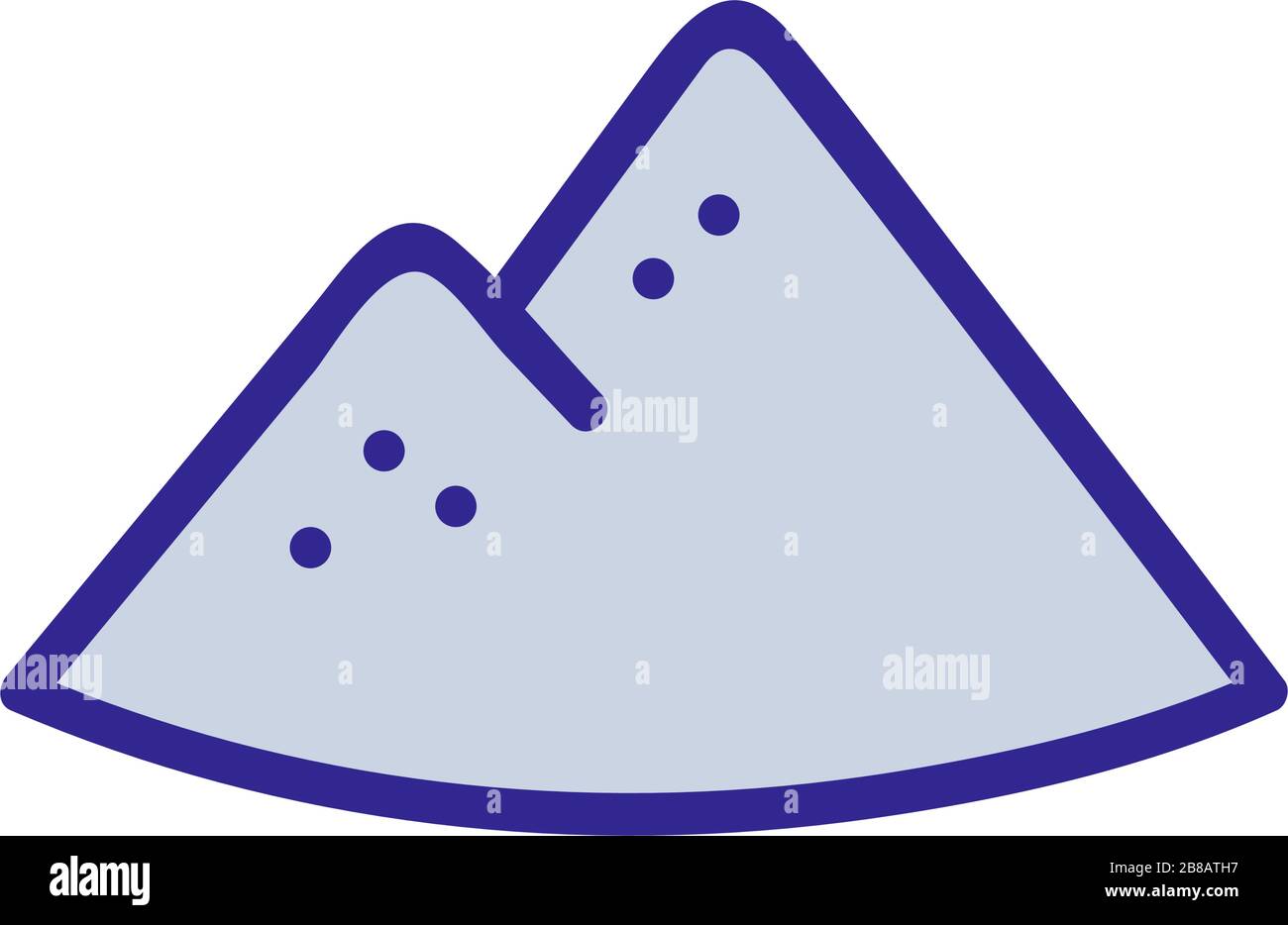 compost heap icon vector outline illustration Stock Vector Image & Art ...