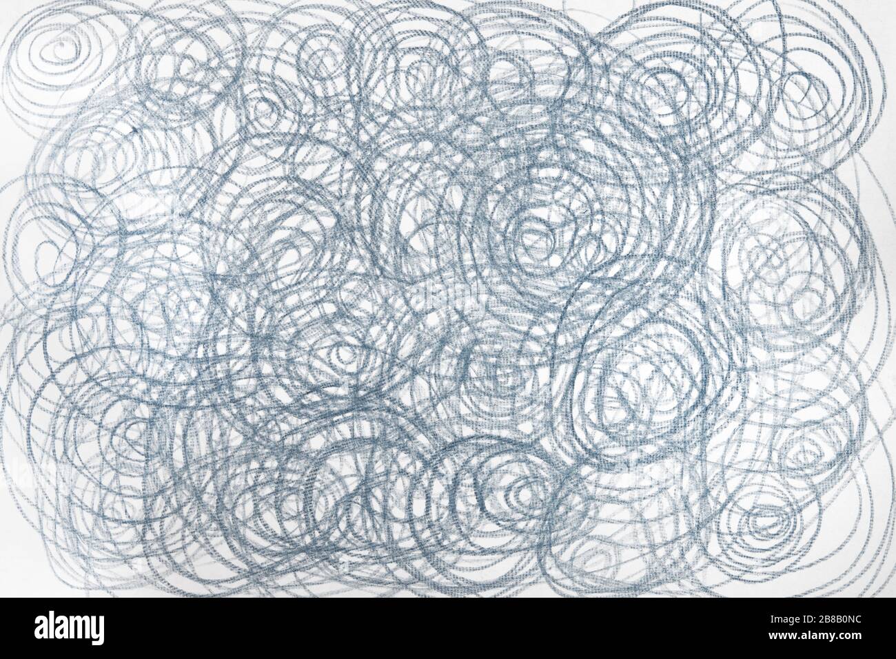 blue color crayon doodles on paper background texture Stock Photo - Alamy