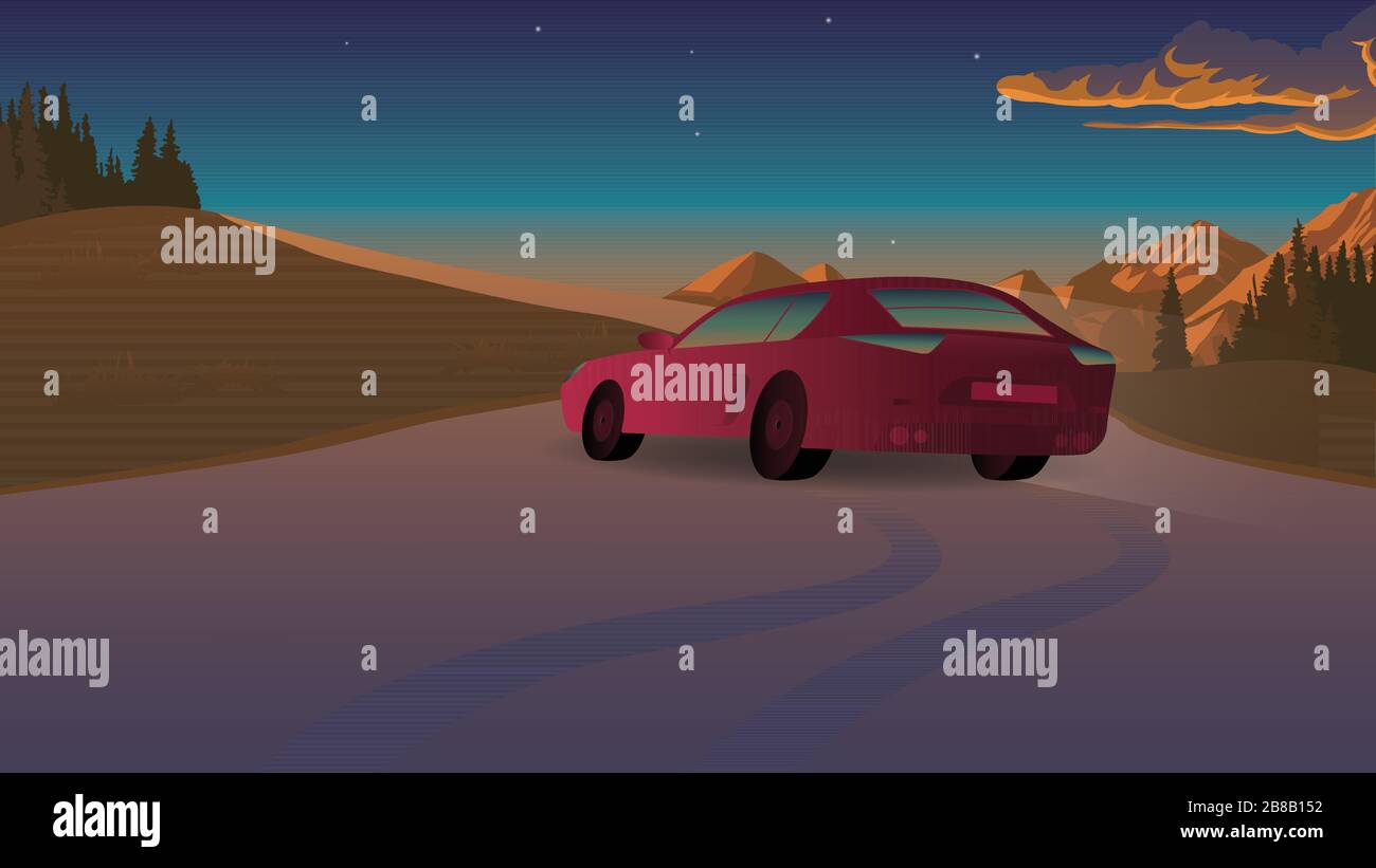 Concept enjoying the ride Stock Vector Images - Alamy