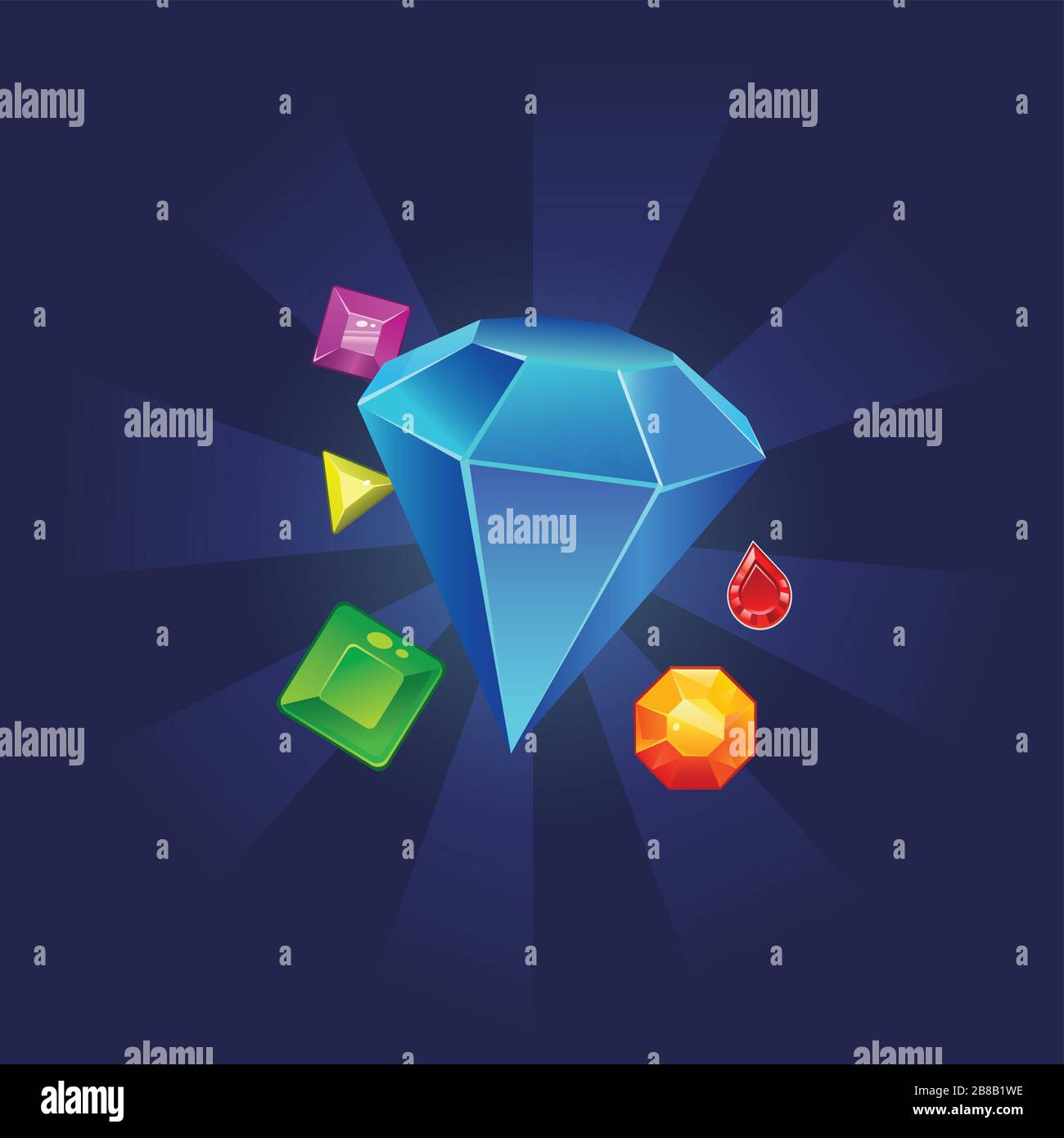 diamante logo and icon vector Isolated image Stock Vector Image & Art ...