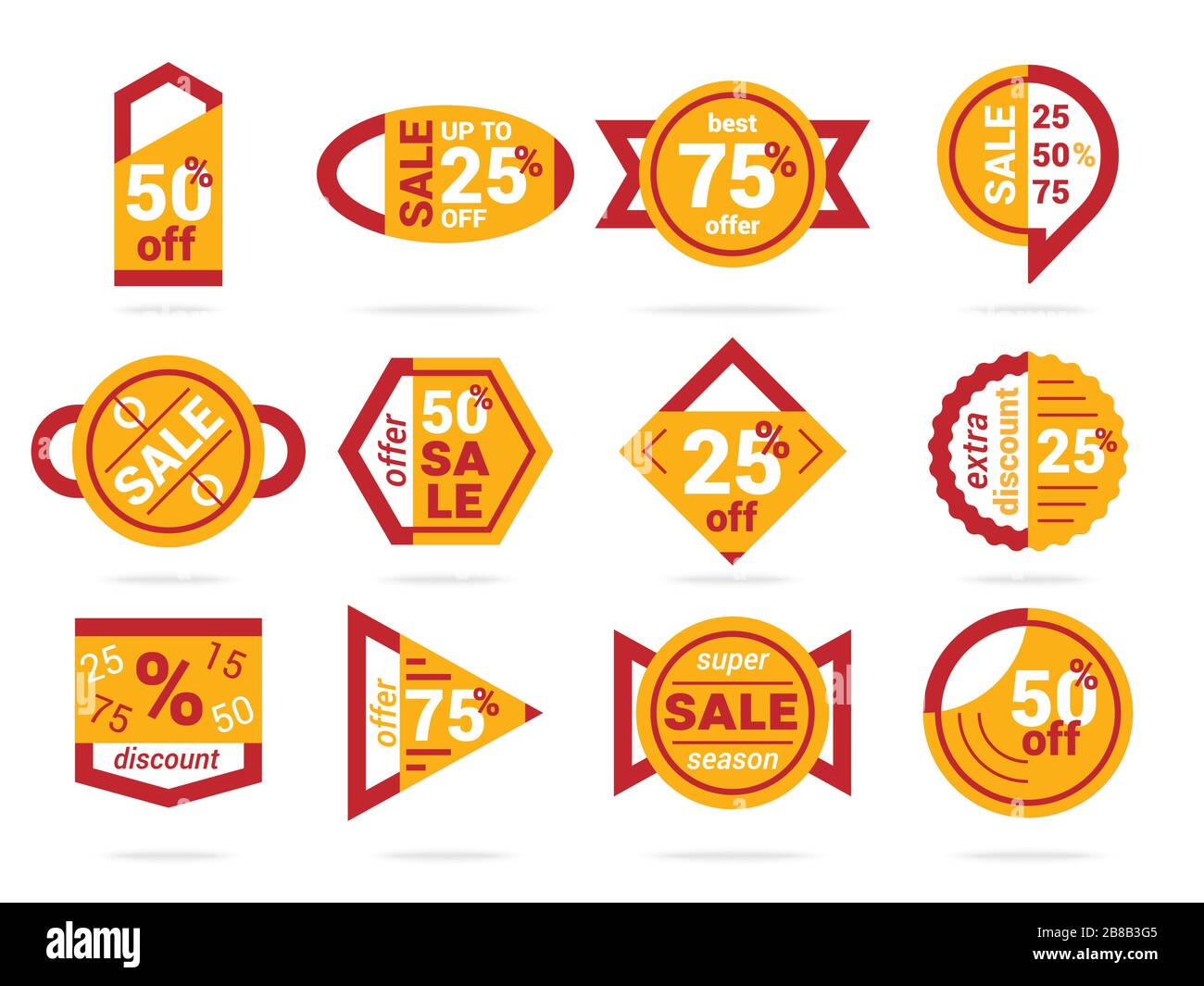 Various geometric shapes Stock Vector Images - Alamy