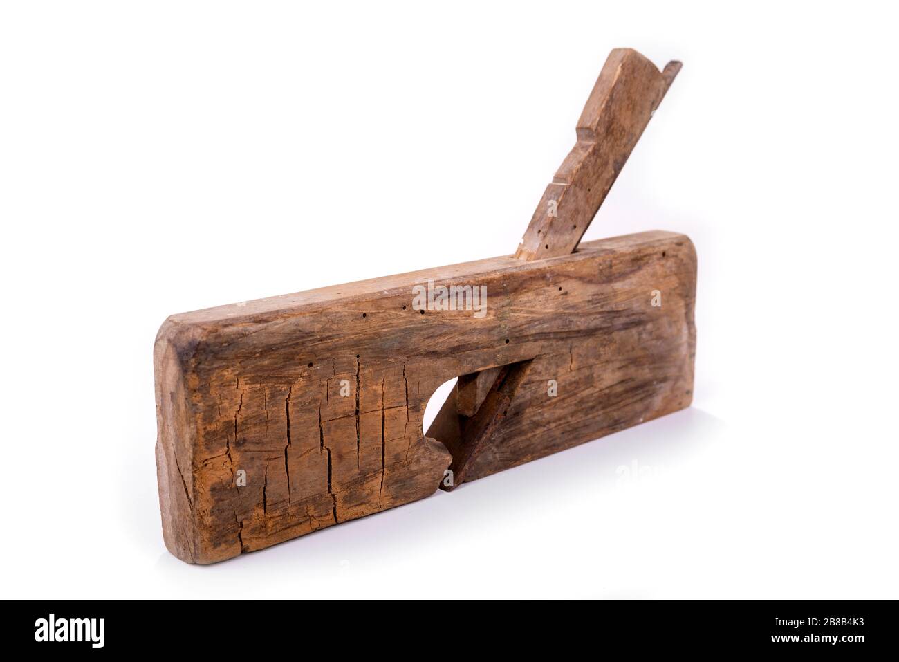 Old joiner plane chisel Cut Out Stock Images & Pictures - Alamy
